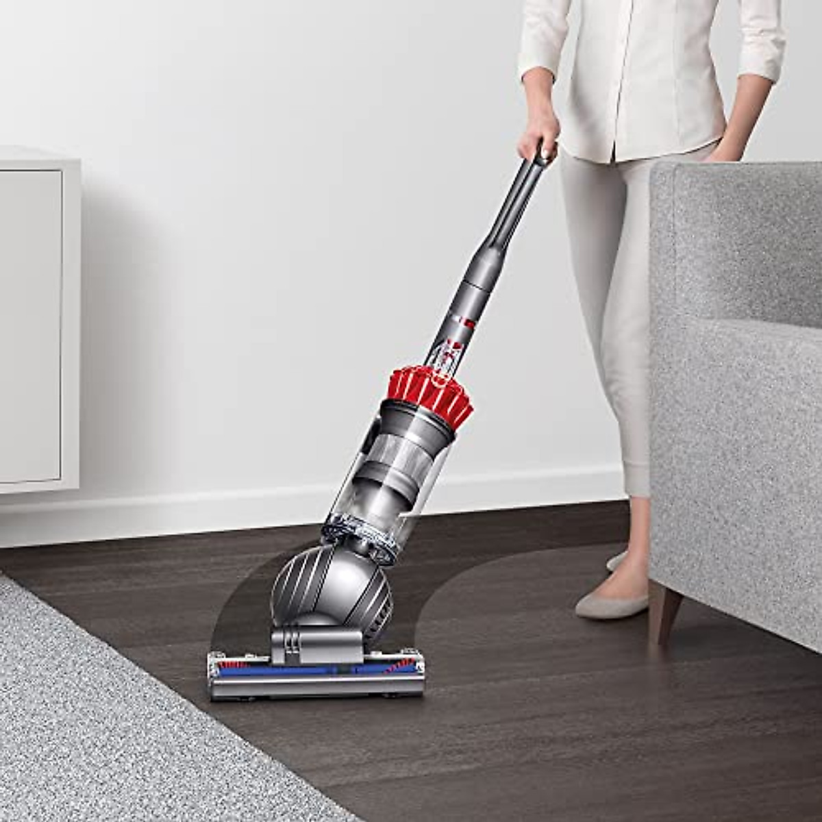 Dyson Slim-Ball Multi Floor Animal Vacuum Cleaner: High Performance, Bagless, HEPA Filter, Upright, Height Adjustment, Telescopic Handle, Rotating Brushes,Self Propelled,32GB Durlyfish USB Card