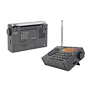 C. Crane CC Skywave SSB AM, FM, Shortwave, NOAA Weather + Alert, Scannable VHF Aviation Band and Single Side Bands Small Battery Operated Portable Travel Radio and AC Adapter