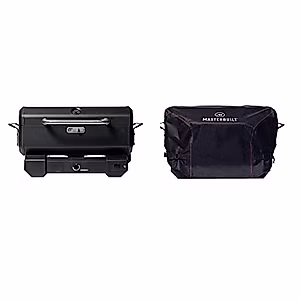 Masterbuilt Portable Charcoal Grill + Grill Cover Bundle
