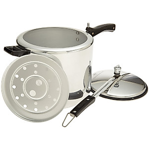 Hawkins Classic Aluminum Pressure Cooker, 10 Litre, Silver