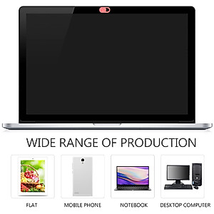 Mobestech 10pcs Camera Cover Laptop Camera Slider Web Camera Slide Tablet Camera Slide Webcam Cover Webcam Slide Cover Tablet Tablet Computer Abs Universal Protection Cap