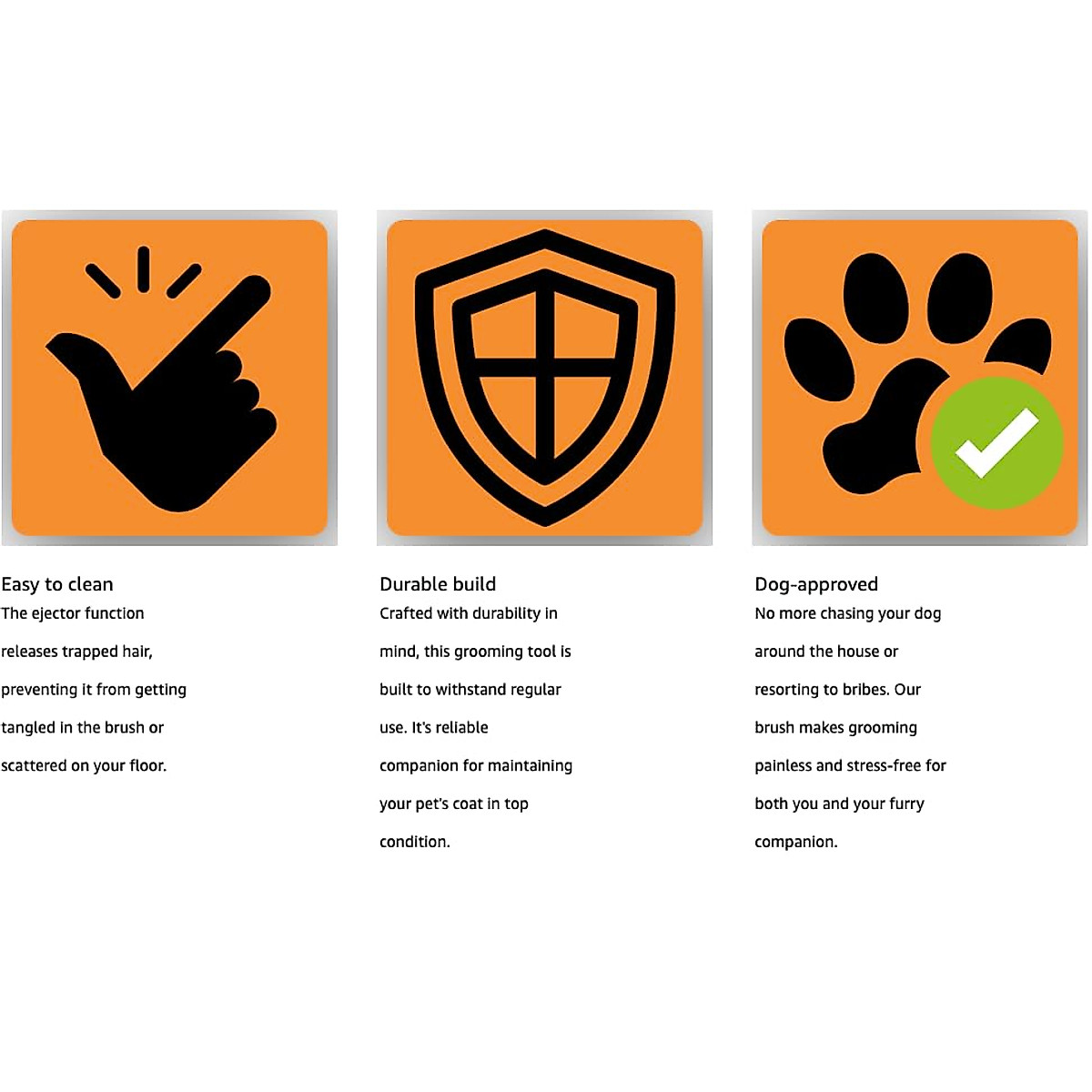 Refuresh Deshedding Brush for Dogs & Cats - Medium & Blue, Long Hair Grooming Tool, Dog Deshedding Brush, Cat Deshedding Brush, Lightweight Deshedding Tool for Shedding Control. Pet Deshedder