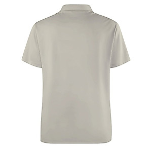 QIVICIMA Men's Retro Style Short Sleeve Polo Shirt Casual Lapel Golf Shirts Geometric Polo 50s Rockabilly Print Tops D2 Retro Polo XL