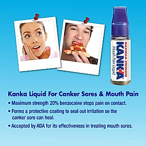 Kank-A Mouth Pain Liquid Professional Strength 0.33 Ounce, 1 pack