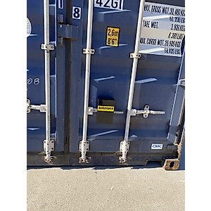 SnatchLatch Heavy Duty Door Lock Protection Device - Anti Theft - for Use with Cam Bar Style Shipping Container Locks and Conex Latches