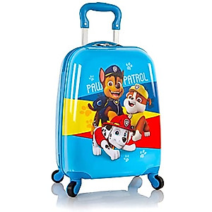 Heys Nickelodeon Paw Patrol 18-Inch Kids-Friendly, Lightweight, Durable Spinner Luggage with 4 Spinner Wheels and Telescopic Handle System