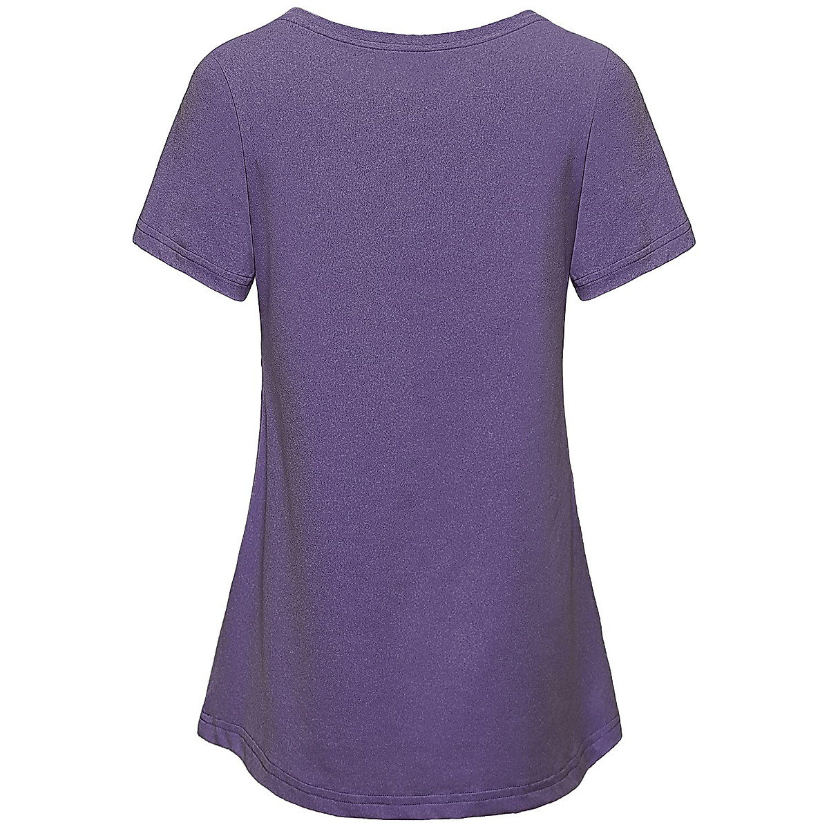 Miss FORUTNE Tunic Yoga Tops for Women, Biking Tshirts Ladies Workout Clothing Plus Size Moisture Wicking Soft Comfy Short Sleeve Sports Top XXXL