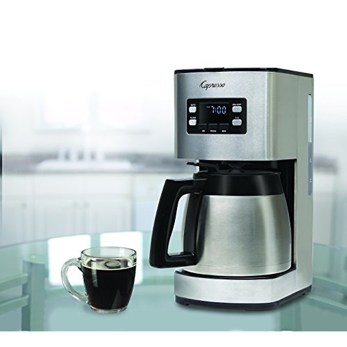Capresso 435.05 Stainless Steel 10 Cup Thermal Coffee Maker ST300