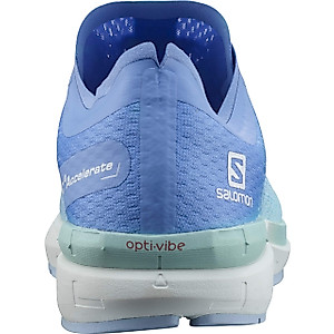 Salomon Sonic 4 Accelerate Running Shoes for Women, Persimon/White/Brick Dust, 8.5