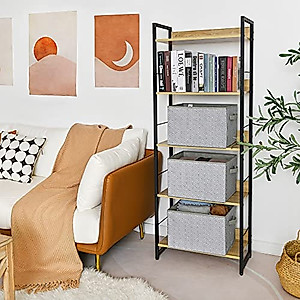 GRANNY SAYS Bundle of 3-Pack Extra Large Rectangle Storage Bins & 3-Pack Large Rectangle Closet Storage Bins