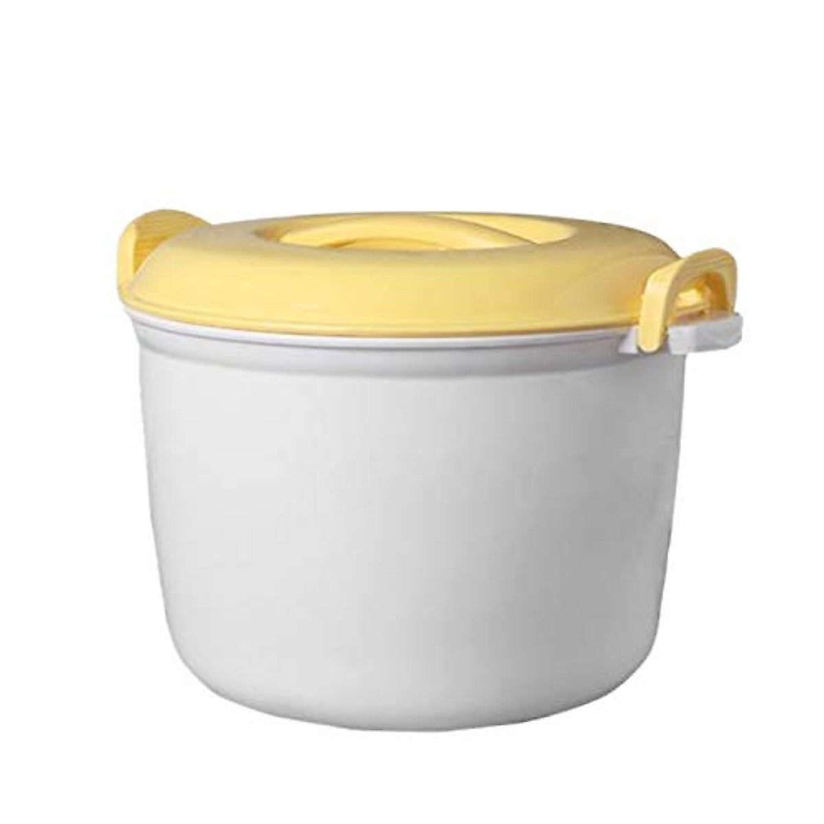 CKMSYUDG Portable Microwave Oven Rice Cooker Multifunctional Steamer 2000Ml Insulation Lunch Box Steaming Utensils for Microwave