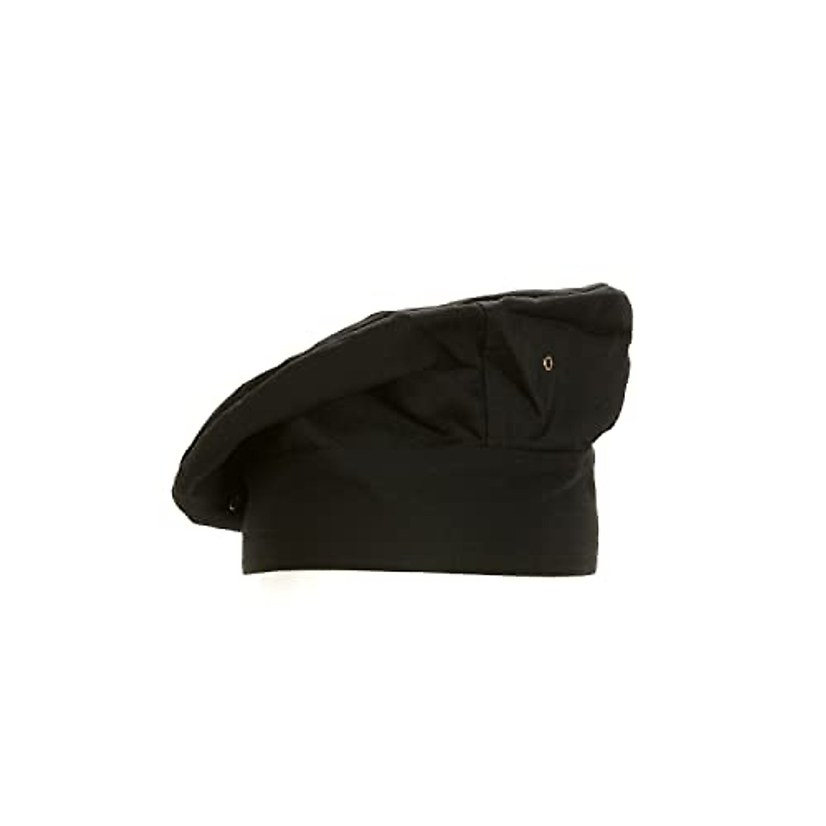 Chef Works Unisex Chef Toque, Black, One Size