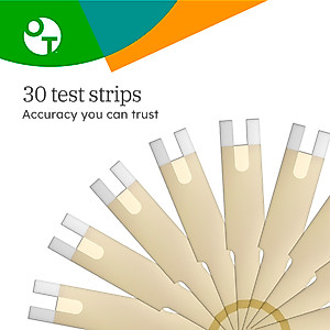 OneTouch Delica Plus Lancets and OneTouch Verio Test Strips Bundle | Includes 30 Test Strips & 30 Lancets | Fine 30-Gauge Lancets for Diabetes Testing | Diabetic Supplies for Blood Sugar Monitor