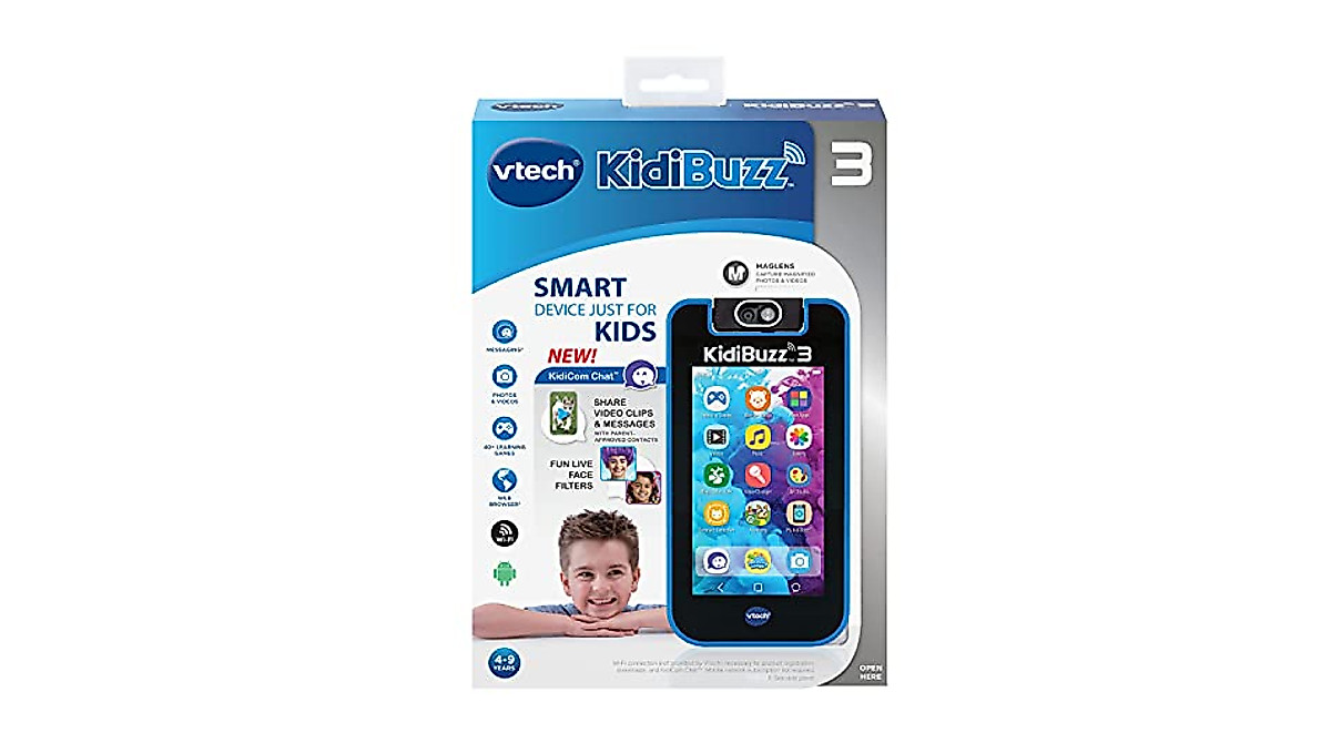 VTech KidiBuzz 3 Kids Smart Device with Camera & Parental Controls