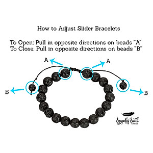 SPUNKYsoul Lotus New Beginnings Bracelet Hematite for healing Stack Bracelet Set Collection