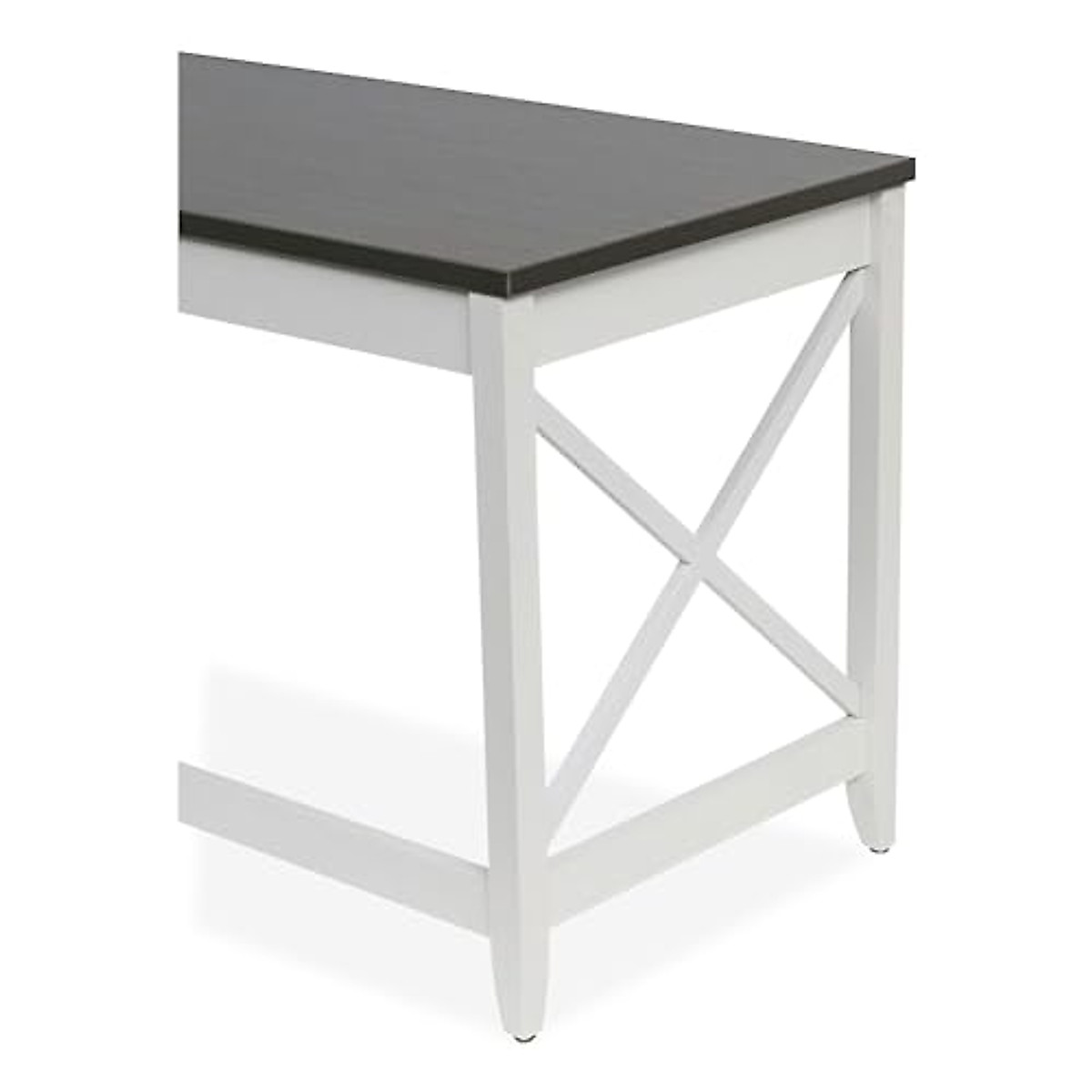 Alera ALEWSF4824GY 47.24 in. x 23.62 in. x 29.53 in. Farmhouse Writing Desk - Gray