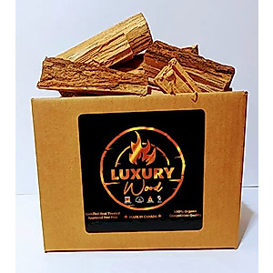 Luxury Wood cookwood smoker wood smoak firewood fire cooking pizza oven ( 6' ) 15 pound ) 1700 cubic inches for Portable Pizza ovens or MESA Solo Stove