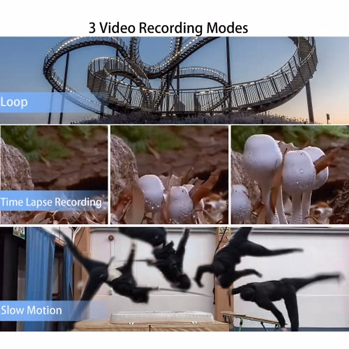 Digital Camera 1080P 24MP,Kids Camera with 32GB SD Card Point and Shoot Camera with 2 Rechargeable Batteries &Tripod