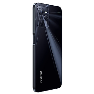 realme C35 Dual-Sim 128GB ROM + 4GB RAM (GSM only | No CDMA) Factory Unlocked 4G/LTE Smartphone (Glowing Black) - International Version