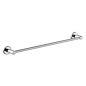 Towel BAR Rack Towel Rack Wall-Mounted Single Towel bar Rails, high-Molded Stainless Steel Towel Rod, Polished Silver Finish, for Bathroom Hardware and Kitchen and WC, 30 Cm ~ 120 cm Optional, (Size