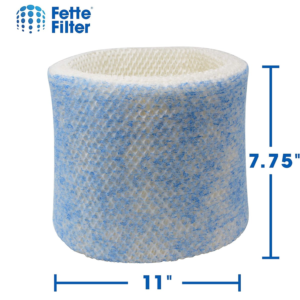 Fette Filter - Upgraded Blue Mesh Wicking Filters Compatible with Honeywell Filter E HC-14 for HCM-6009 HCM-6011 HEV680 HEV685 and Other Series Humidifier Part # HC14PF1 HC14PF3 HC14 Filter E 3-Pack