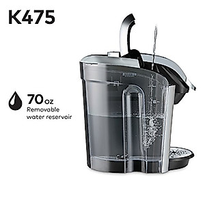 Keurig K475 Coffee Maker, Single Serve K-Cup Pod Coffee Brewer, Programmable Brewer, Black