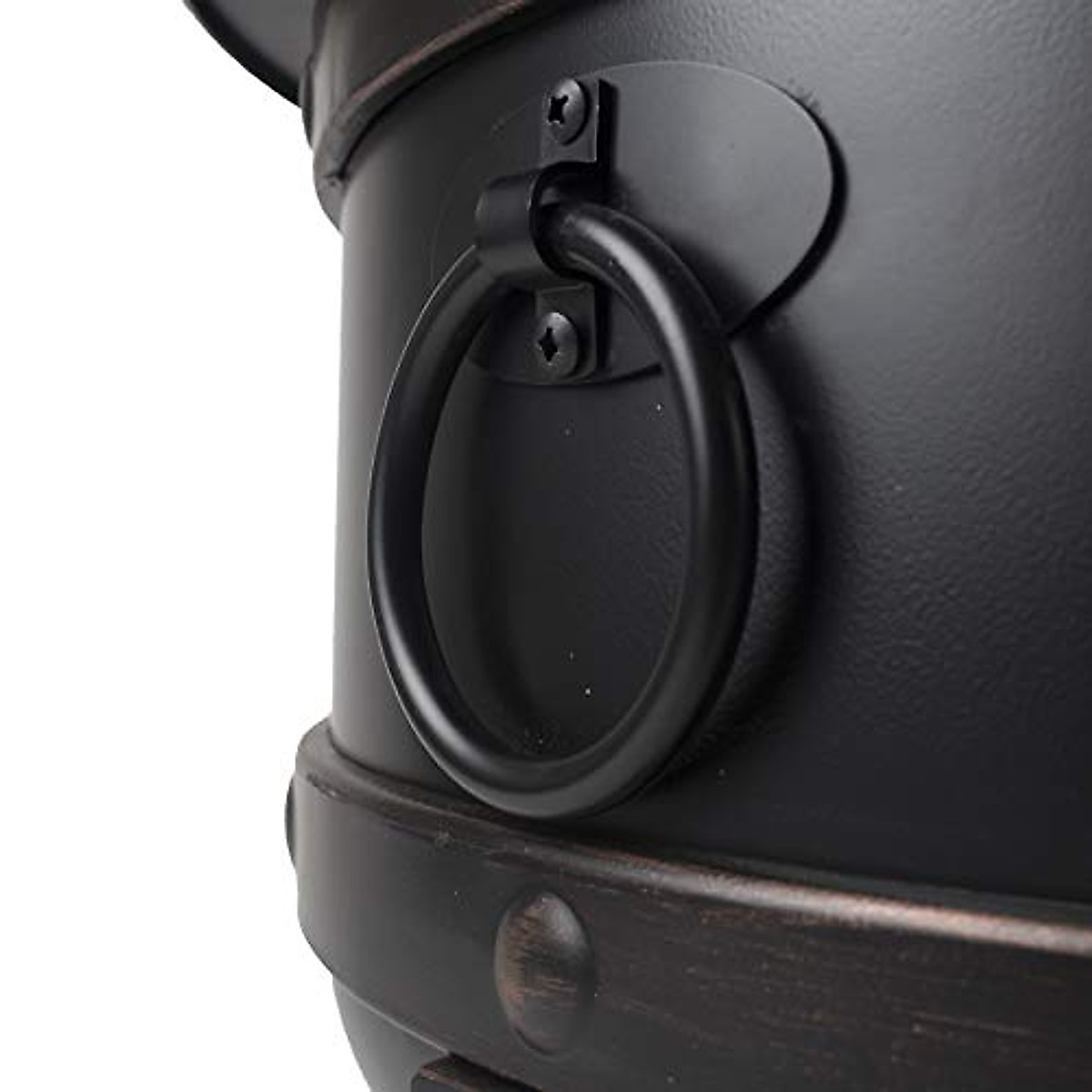 Pleasant Hearth OFW307R Killian fire Pit, Rubbed Bronze