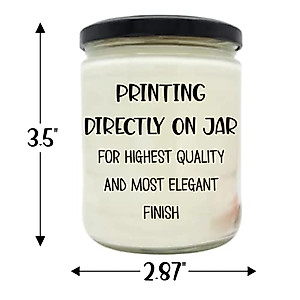 Funny Valentines Day Candle for Men Anniversary Christmas Ideas for Husband Boyfriend Fiance Wife Girlfriend Theres No One Else Id Rather Have Snoring Beside Me 9 Oz. Vanilla Scented Soy Wax for Men