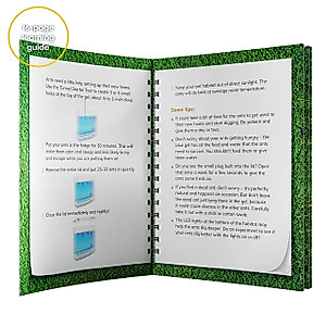 Light-up Ant Farm Terrarium Kit for Kids – LED Habitat for Live Ants with Nutrient Rich Gel - Watch Ants Dig Their Own Tunnels - Nature Learning, Science Toys, Experiment Gift for Boys & Girls