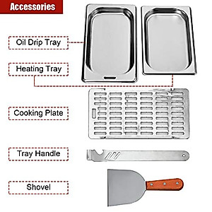COSTWAY Propane Steak Infrared Grill, 1500℉ of Intense Heat, 7000 BTU Compact Outdoor Grill Machine, Large Heating Place, Stainless Steel, for Tailgating, Gas Cylinder Connection, CSA/ETL Certificated