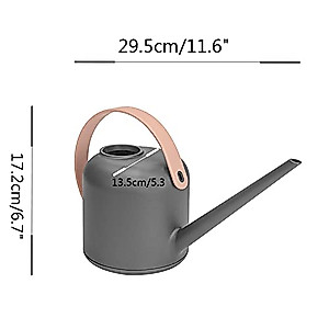 TENAGE Spray Bottle Long Mouth Water Cans Home Plant Pot Bottle Watering Device Garden Tool (Color : Blue White)