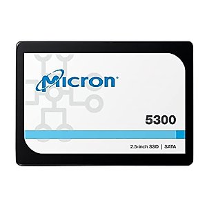 Micron 5300 PRO 1.92 TB Solid State Drive - 2.5" Internal - SATA - Read Intensive - Server, Storage System Supported - 5256 TB TBW - 540 MB/s Maximum Read Transfer Rate - 256-bit Encryption Standard