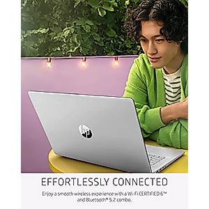 HP 17 Laptop PC, AMD Ryzen 3 5300U, 4 GB RAM, 256 GB SSD, 17.3" HD+ Display, Windows 11 Home, Wi-Fi & Bluetooth Combo, Long Battery Life, HD Webcam, Custom-Tuned Speakers (17-cn0020nr, 2022)