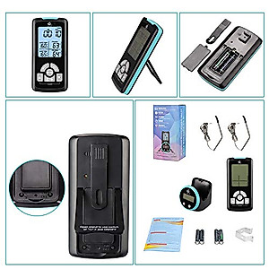 AIMILAR Wireless Meat Thermometer with Dual Probes | Remote Range up to 328ft | Preset Meats & Doneness Levels | Backlit Display & Magnet | Oven Safe with a Timer | 716°F Probe and Wire