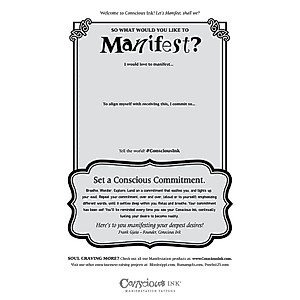 Conscious Ink, Temporary Tattoos, Inspirational, Mindfulness Tools, Long Lasting, Non-Toxic, Waterproof, Cruelty-Free, Made in USA, 1 Abundance Variety Pack Of 8 Manifestation Tattoos