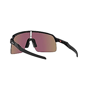 Oakley Men's OO9463A Sutro Lite Low Bridge Fit Rectangular Sunglasses, Matte Black/Prizm Sapphire, 39 mm