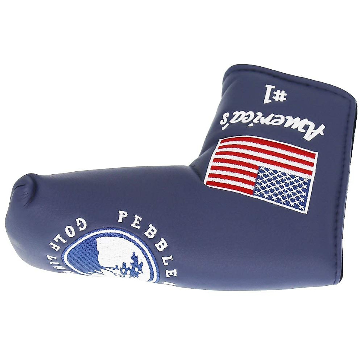 HISTAR American Flag Blade Putter Headcover for Scotty Cameron Ping (Navy Blue)