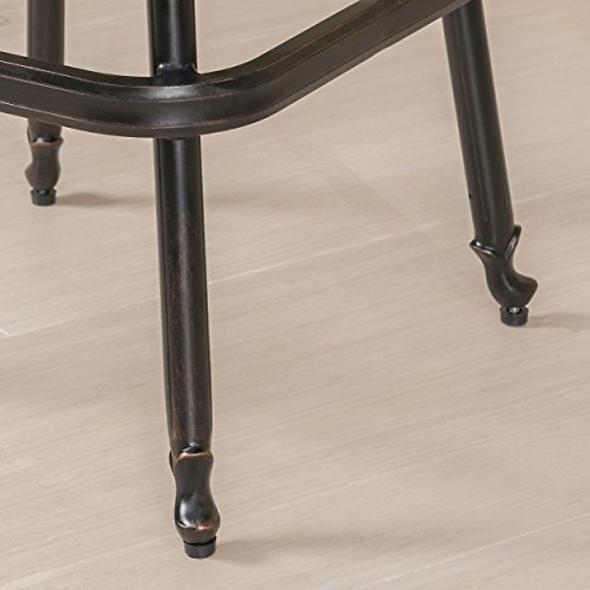 Christopher Knight Home Santa Maria Barstool, Shiny Copper