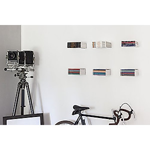 SedieDesign Invisible Floating Book Shelf Invisibilia - nr 2 Pieces