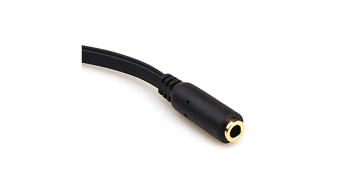 NANYI 3.5mm Combo Audio Adapter, Y Splitter Headphone Splitter ...