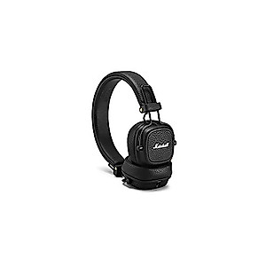 Marshall Major III Bluetooth Wireless On-Ear Headphones, Black - New