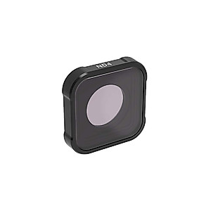 QKOO Neutral Density Filter ND4/8/16 Lens Filter Set for GoPro Hero 13 12 11 10 9 Black (Works with Media Mod) (Directly Replace The Standard Protective Lens On Your Camera)