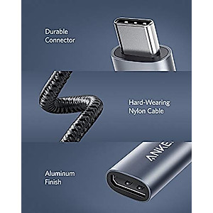 Anker USB C to DisplayPort Adapter for Home Office (4K@60Hz), PowerExpand+ Aluminum Portable USB C Adapter, for MacBook Pro, MacBook Air, iPad Pro, XPS 15/13, Spectre, Surface, and More