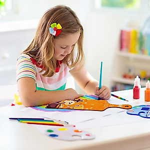 36 Pcs Wooden Mini Cutting Board with Handle Unfinished Wood Craft Mini Charcuterie Boards Paddle Blank Small Chopping Board for DIY Kitchen Cooking Vegetables Decor (9.4 x 3.5 Inch)