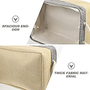 Kids Bins Laundry Nursery with Handles Assorted Office Fabric Shelf Foldable Bin Convenient Gardening Baby Clo Sundries Color Home Storage Hamper Basket Container Baskets