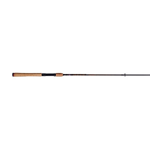 PENN Squadron III 7’ Inshore Spinning Rod; 1-Piece Fishing Rod, 10-17lb Line Rating, Medium Rod Power, Fast Action, 1/4-1 oz. Lure Rating, Titanium/Red/Gold