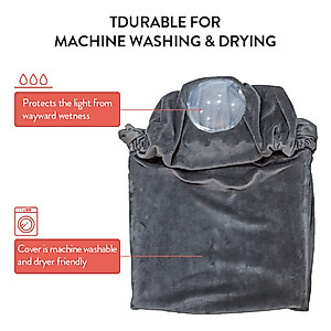 Prince Lionheart IllumiPAD Changing Pad Cover, Grey