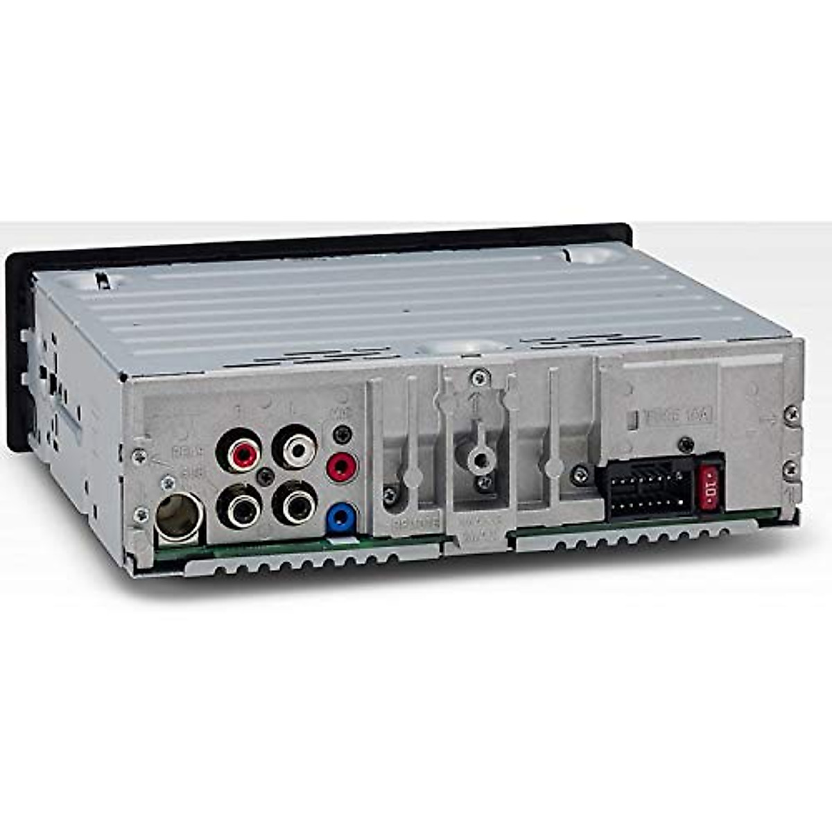 Sony MEX-N4300BT Built-in Dual Bluetooth Voice Command CD/MP3 AM/FM Radio Front USB AUX Pandora Spotify iHeartRadio iPod / iPhone Siri and Android Controls Car Stereo Receiver with ALPHASONIK EARBUDS