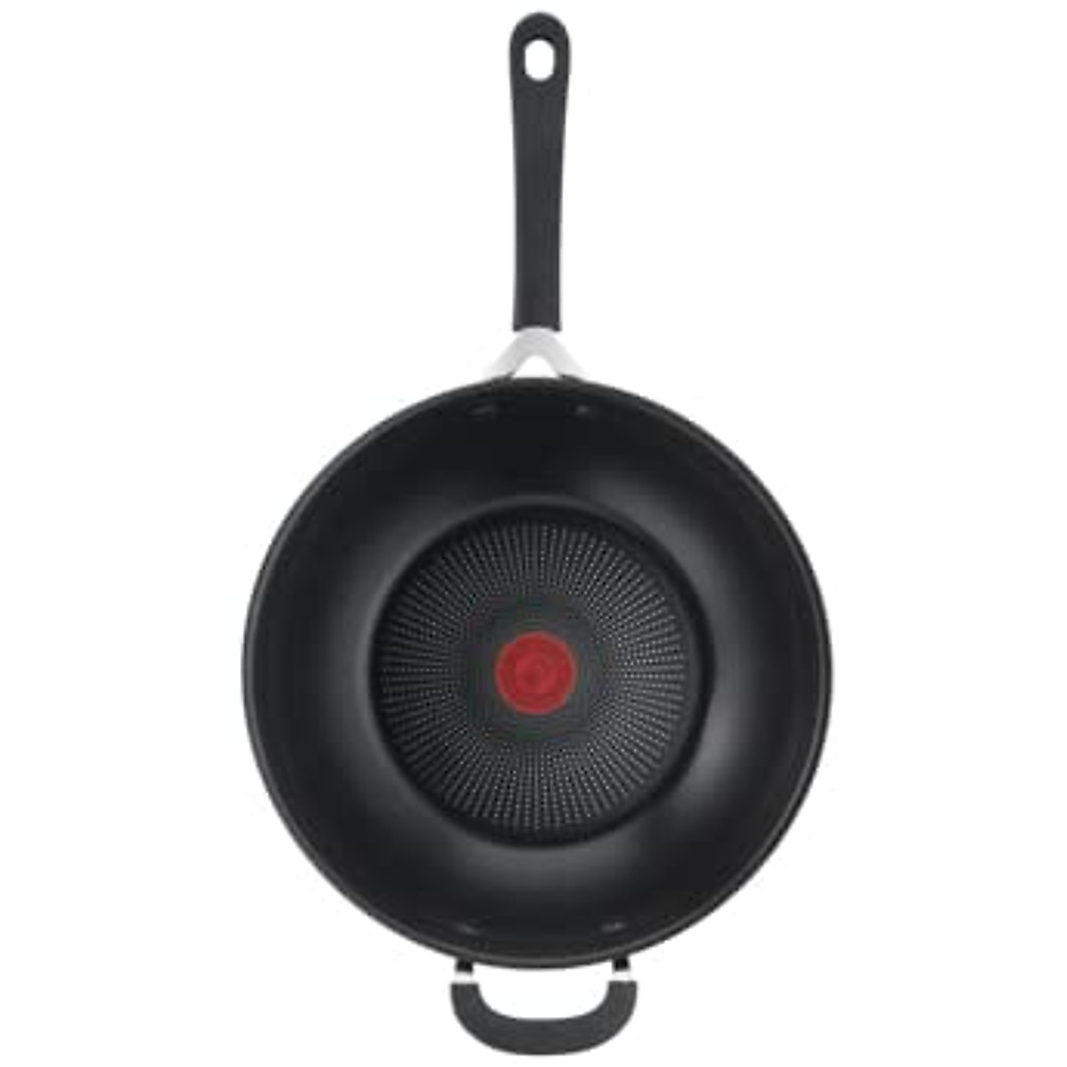 Jamie Oliver by Tefal Hard Anodised 30 cm Non-Stick Wok Pan, Black (Induction Compatible)