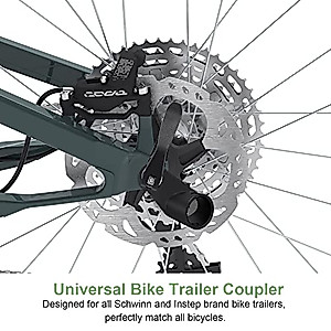 EFEALL Bike Trailer Hitch, Instep Bike Trailer Coupler Bicycle Trailer Hitch Attachments Trailer Replacement Parts for Kids Dog Pet Baby Child Carrier Schwinn Bike Trailers